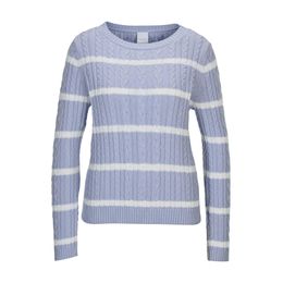 Madeleine Mode Madeleine Pullover Damen Gr&ouml;&szlig;e XS blau / wei&szlig;