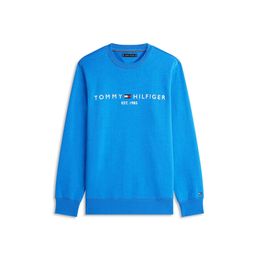 Tommy Hilfiger Sweatshirt Herren Gr&ouml;&szlig;e XXL hellblau / wei&szlig;