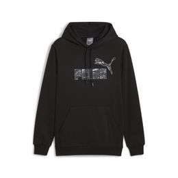 Puma Sweatshirt 'ESS+' Herren Gr&ouml;&szlig;e L grau / schwarz / wei&szlig;