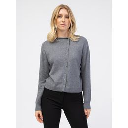 Broke + Sch&ouml;n Strickjacke Damen Gr&ouml;&szlig;e L grau