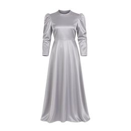 Modamihram Kleid Damen Gr&ouml;&szlig;e 48 grau Winterkleid