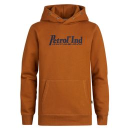 PETROL INDUSTRIES Sweatshirt 'Fishhook' Jungen Gr&ouml;&szlig;e 116 marine / cognac