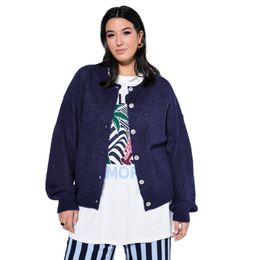 Studio Untold Strickjacke Damen Gr&ouml;&szlig;e 5XL/6XL marine