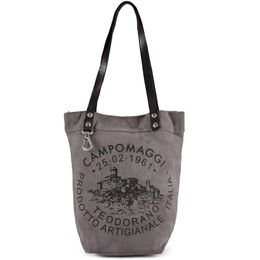 Campomaggi Schultertasche 'Filodendro' Damen Gr&ouml;&szlig;e One Size graphit / schwarz