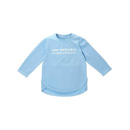 Baby Sweets Shirt M&auml;dchen Gr&ouml;&szlig;e 110 hellblau / wei&szlig;
