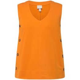 Ulla Popken Sweatshirt Damen Gr&ouml;&szlig;e M/L orange