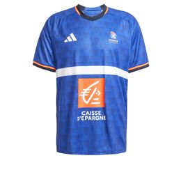 adidas Performance Trikot 'France Handball Replica' Herren Gr&ouml;&szlig;e S blau / orange / wei&szlig;