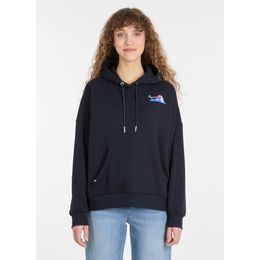 Ragwear Sweatshirt Damen Gr&ouml;&szlig;e XS blau / navy / rot / wei&szlig;