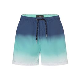 Nils Sundstr&ouml;m Nils Sundstr&ouml;m Badeshorts Herren Gr&ouml;&szlig;e M marine / aqua / wei&szlig;