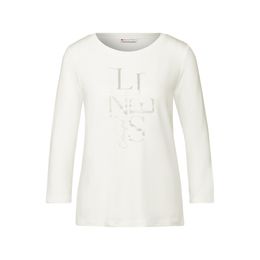 Street One Shirt Damen Gr&ouml;&szlig;e XXL silber / offwhite