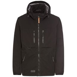 Camel Active TeXXXactive Windbreaker mit abnehmbarer Kapuze Herren Gr&ouml;&szlig;e XXL schwarz