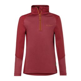 Vaude Sportpullover 'Livigno' Jungen Gr&ouml;&szlig;e 110/116 rot / hellrot
