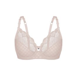 Sassa Mode sassa BH 'DOT & BLOSSOM' Damen Gr&ouml;&szlig;e 90 beige
