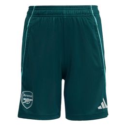 adidas Performance Sportshorts 'FC Arsenal Tiro 25 Competition' Jungen Gr&ouml;&szlig;e 140 dunkelgr&uuml;n / wei&szlig;