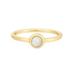 Glanzst&uuml;cke M&uuml;nchen Glanzst&uuml;cke M&uuml;nchen Ring Damen Gr&ouml;&szlig;e 52 opal / goldgelb