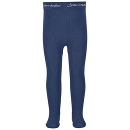 Sterntaler Strumpfhose 'Uni' M&auml;dchen Gr&ouml;&szlig;e 86 dunkelblau / wei&szlig;