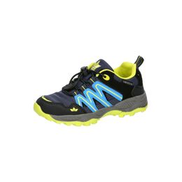 Lico Outdoorschuh 'Leander' Jungen Gr&ouml;&szlig;e 34 navy / hellblau / neongelb / schwarz
