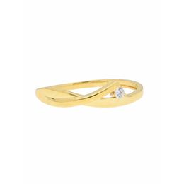 Adelia&acute;s Adelia ́s Ring Damen Gr&ouml;&szlig;e 50 gold / transparent