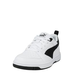 Puma Sneaker 'Rebound V6' Jungen Gr&ouml;&szlig;e 34 schwarz / wei&szlig;