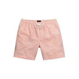 Jay-pi Badeshorts Herren Gr&ouml;&szlig;e XL rostbraun / wollwei&szlig;