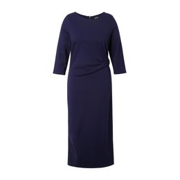 Ulla Popken Kleid Damen Gr&ouml;&szlig;e 62/64 marine Winterkleid