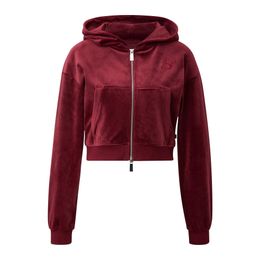 QS Sweatjacke Damen Gr&ouml;&szlig;e M bordeaux