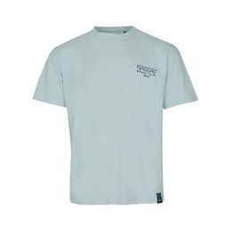 Nassau Beach Club Shirt Herren Gr&ouml;&szlig;e S hellblau / dunkelblau