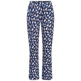 s.Oliver Pyjamahose Damen Gr&ouml;&szlig;e L ecru / marine / royalblau Winterkleid