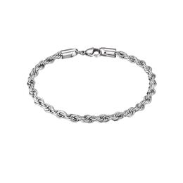 True Rebels Armband Herren Gr&ouml;&szlig;e 23 silber