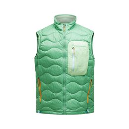Peak Performance Daunenweste M Helium Utility Down Vest Herren Gr&ouml;&szlig;e XL gr&uuml;n