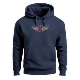 Neverless Sweatshirt 'Legendary Wings' Herren Gr&ouml;&szlig;e XXL navy
