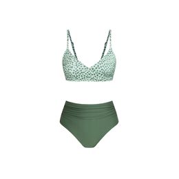 Cupshe Bikini 'CAA12C4B112RG' Damen Gr&ouml;&szlig;e L gr&uuml;n