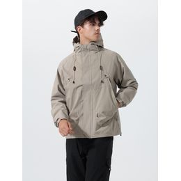 YOUTHUP Outdoorjacke Herren Gr&ouml;&szlig;e L khaki