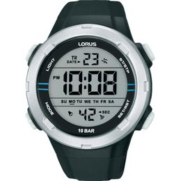 Lorus Uhr Damen Gr&ouml;&szlig;e One Size schwarz / silber