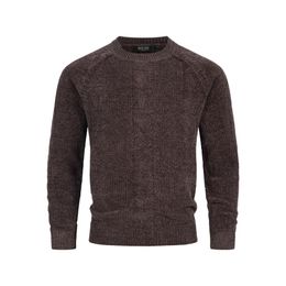 INDICODE Jeans Pullover 'INOlio' Herren Gr&ouml;&szlig;e M dunkelbraun