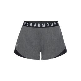 Under Armour Sportshorts 'Play Up' Damen Gr&ouml;&szlig;e XS graumeliert / schwarz / wei&szlig;