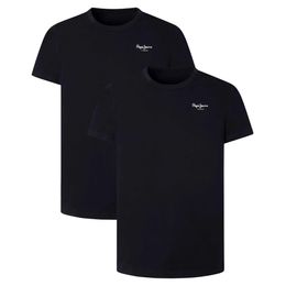 Pepe Jeans T-Shirt Herren Gr&ouml;&szlig;e XXL schwarz / wei&szlig;