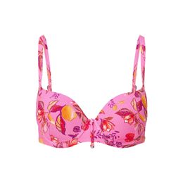 Lingadore Bikinitop Damen Gr&ouml;&szlig;e 85 orange / hellpink / dunkelpink