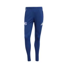 adidas Performance Sporthose 'FC Schalke 04' Damen Gr&ouml;&szlig;e M blau / wei&szlig;