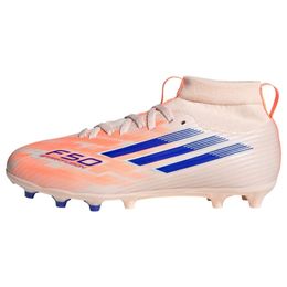 adidas Performance Fu&szlig;ballschuh 'F50 Sparkfusion League' Jungen Gr&ouml;&szlig;e 37/37.5 blau / pastellorange / hellorange / wei&szlig;