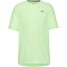 Nike Funktionsshirt 'Solar Chase' Herren Gr&ouml;&szlig;e M limette / schwarz