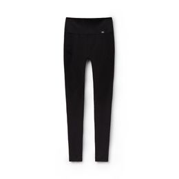 CALZEDONIA Leggings Damen Gr&ouml;&szlig;e S/M schwarz
