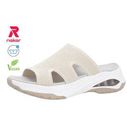 Rieker Sport Pantolette Damen Gr&ouml;&szlig;e 36 beige