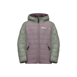 Jack Wolfskin Jacke Jungen Gr&ouml;&szlig;e 140 gr&uuml;n / lila / wei&szlig;