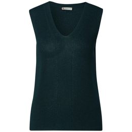 Street One Stricktop Damen Gr&ouml;&szlig;e XXL dunkelgr&uuml;n