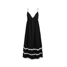 Cupshe Strandkleid 'CAA05A4D083AA' Damen Gr&ouml;&szlig;e 34 schwarz