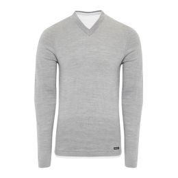 Threadbare. Threadbare Pullover Herren Gr&ouml;&szlig;e XL grau / schwarz / wei&szlig;