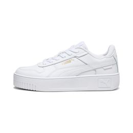 Puma Sneaker 'Carina' M&auml;dchen Gr&ouml;&szlig;e 39 wei&szlig;