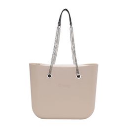 O bag Shopper Tasche Wasserabweisend, Mit Innentasche O bag Damen Gr&ouml;&szlig;e One Size beige