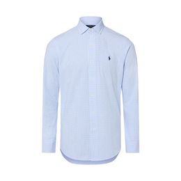 Polo Ralph Lauren Hemd Herren Gr&ouml;&szlig;e 39/40 hellblau / wei&szlig;